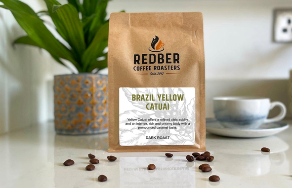 Coffee of the Month June 2023 - Brazil Yellow Catuai – Redber Coffee