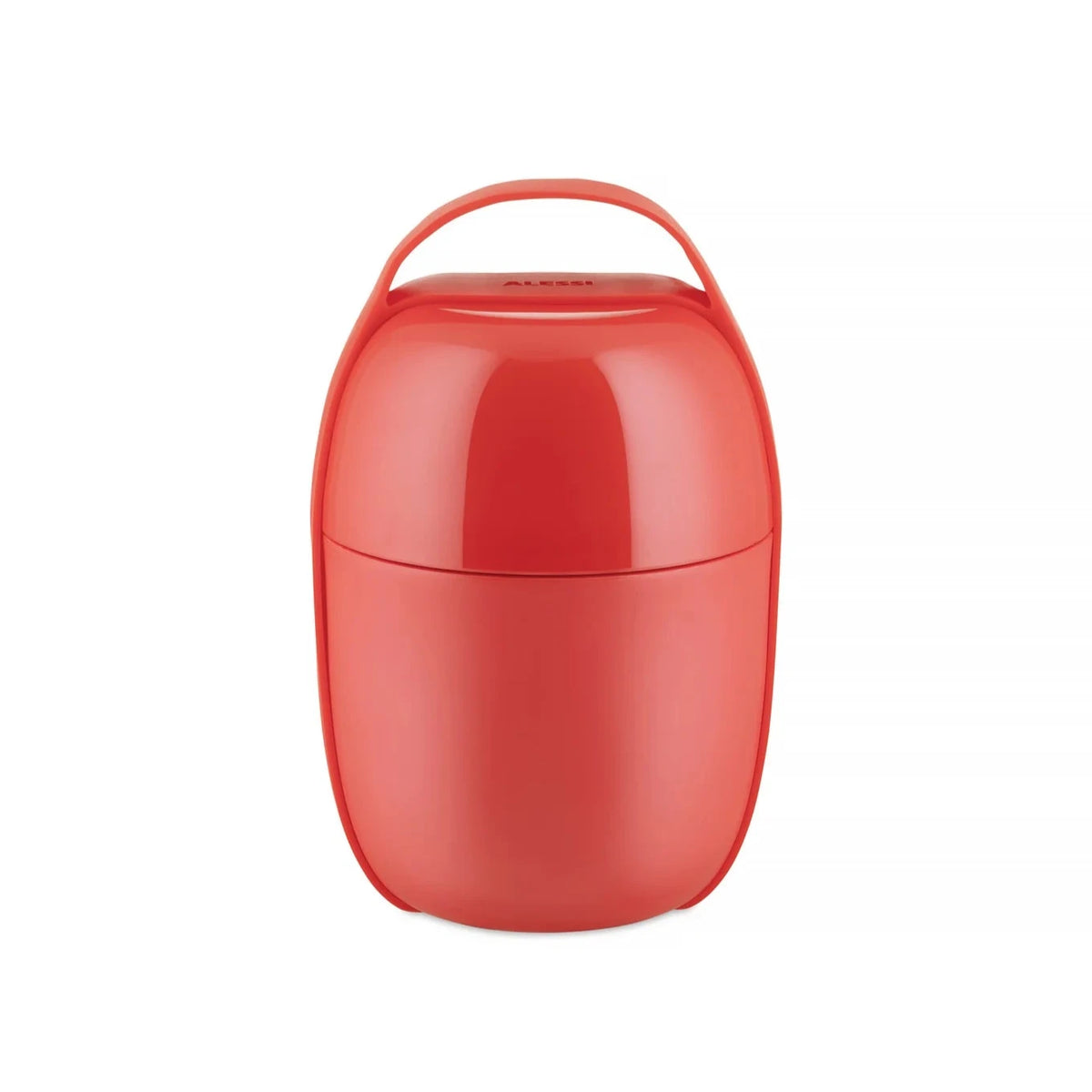 Alessi Food à Porter, Two-Compartment Lunch Box Red I Redber Coffee