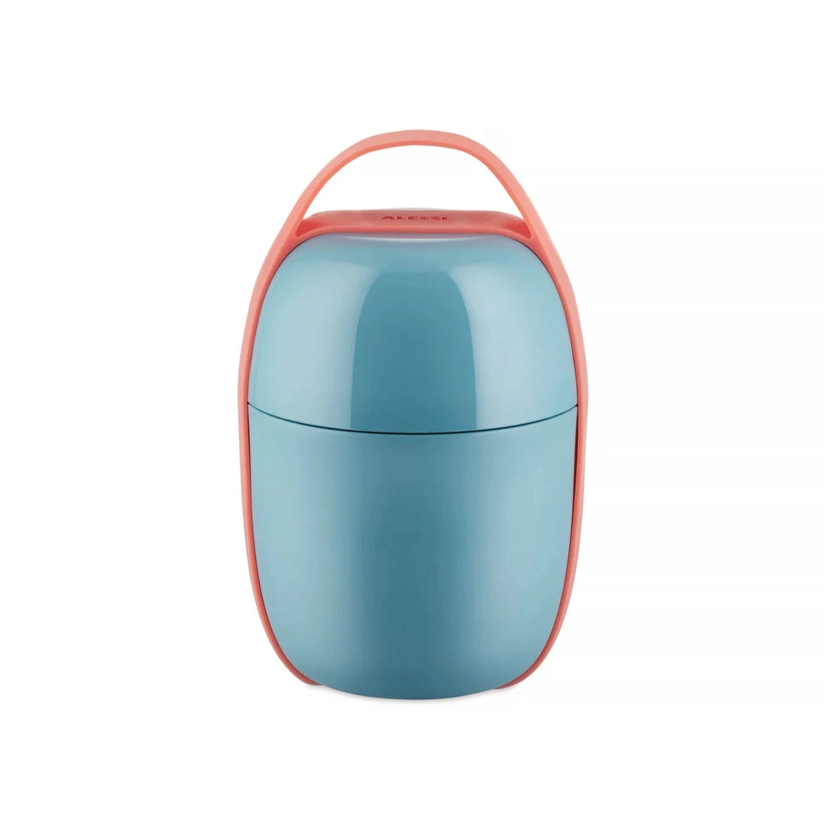 Alessi Food à Porter Two-Compartment Lunch Box - Blue | Redber Coffee