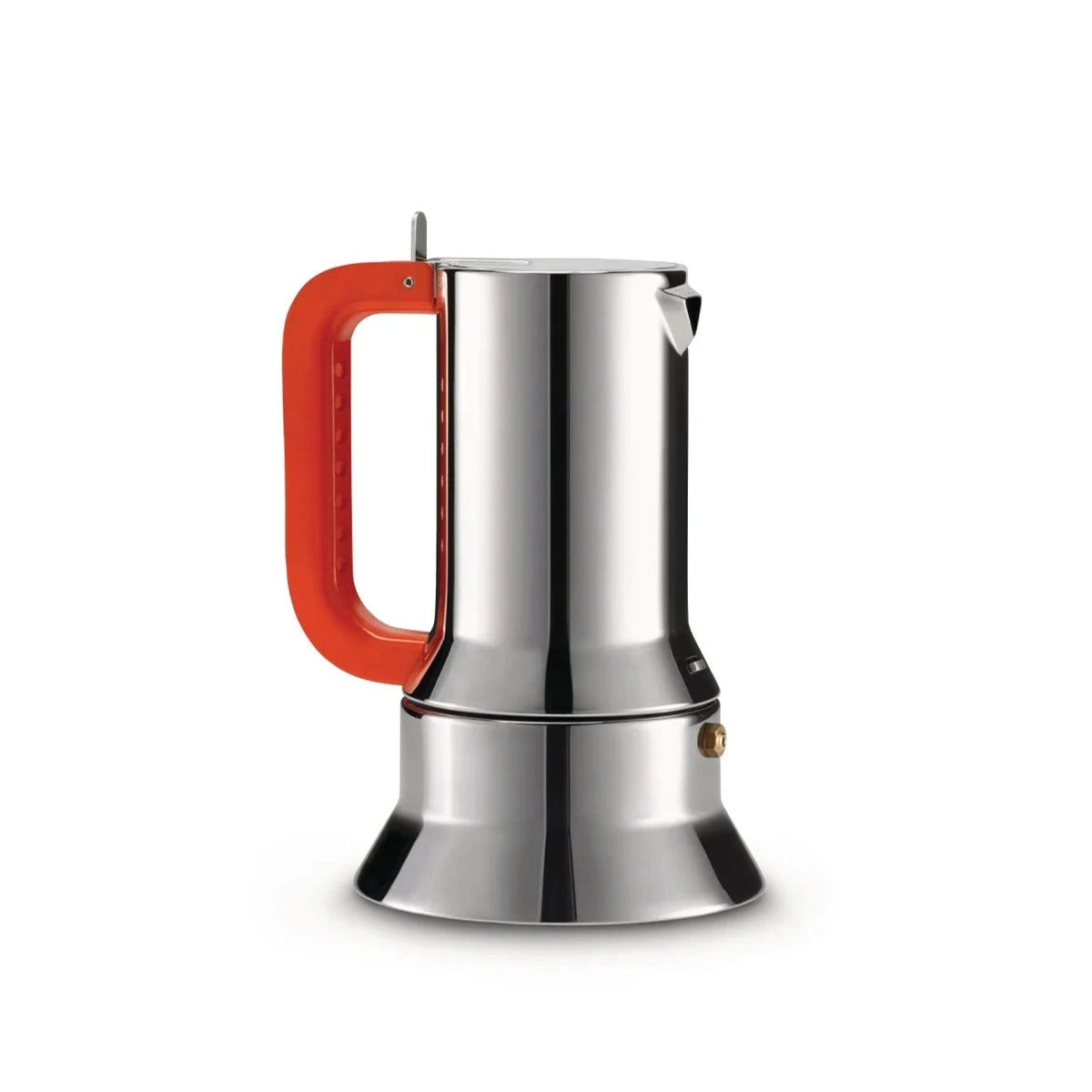 Alessi 9090 Manico Forato 3-Cup Espresso Stovetop Coffee Maker | Redber ...