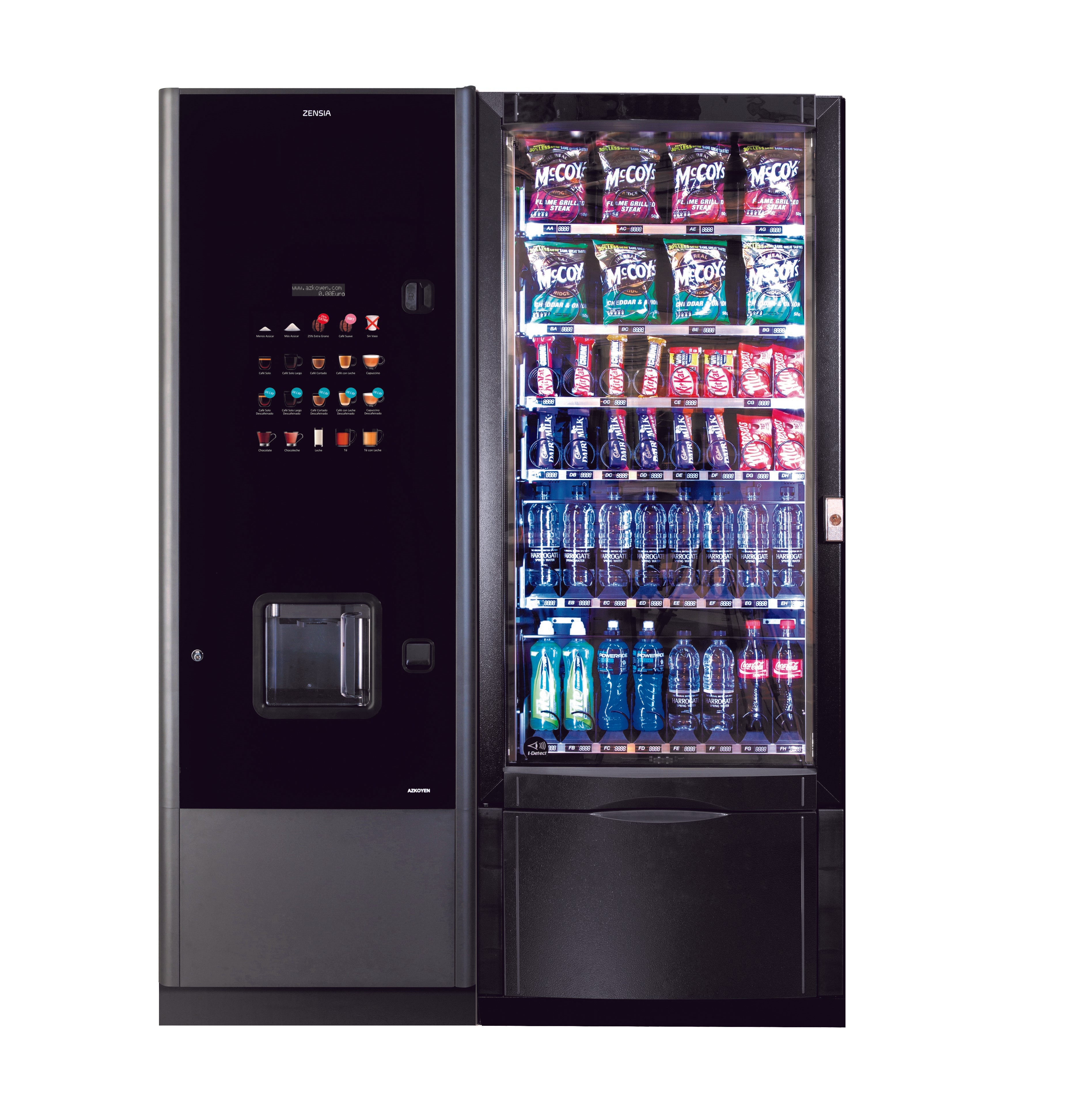 Coffetek Zensia Coffee Vending Machine – Redber Coffee