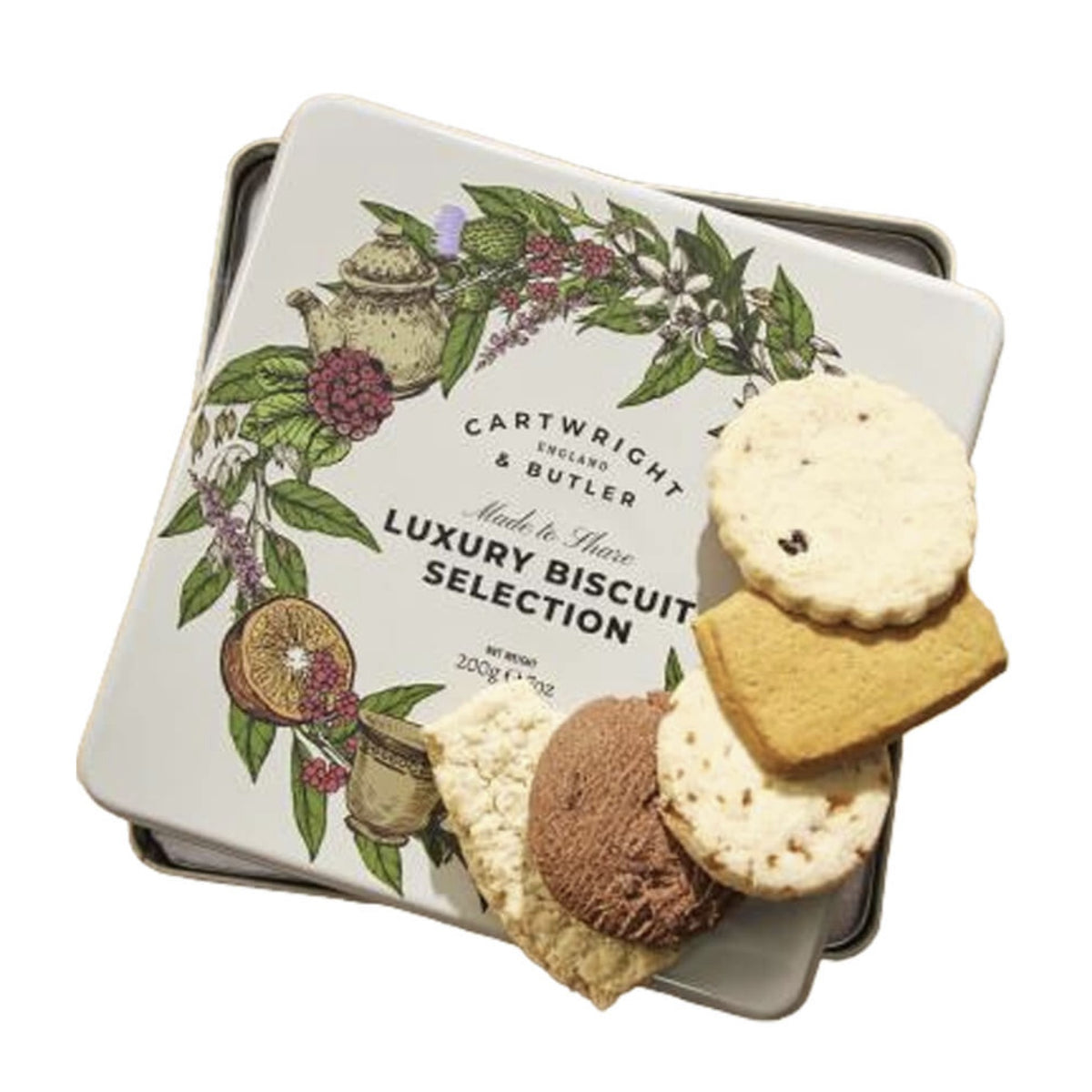 Cartwright & Butler Luxury Biscuits Selection Tin – Redber Coffee
