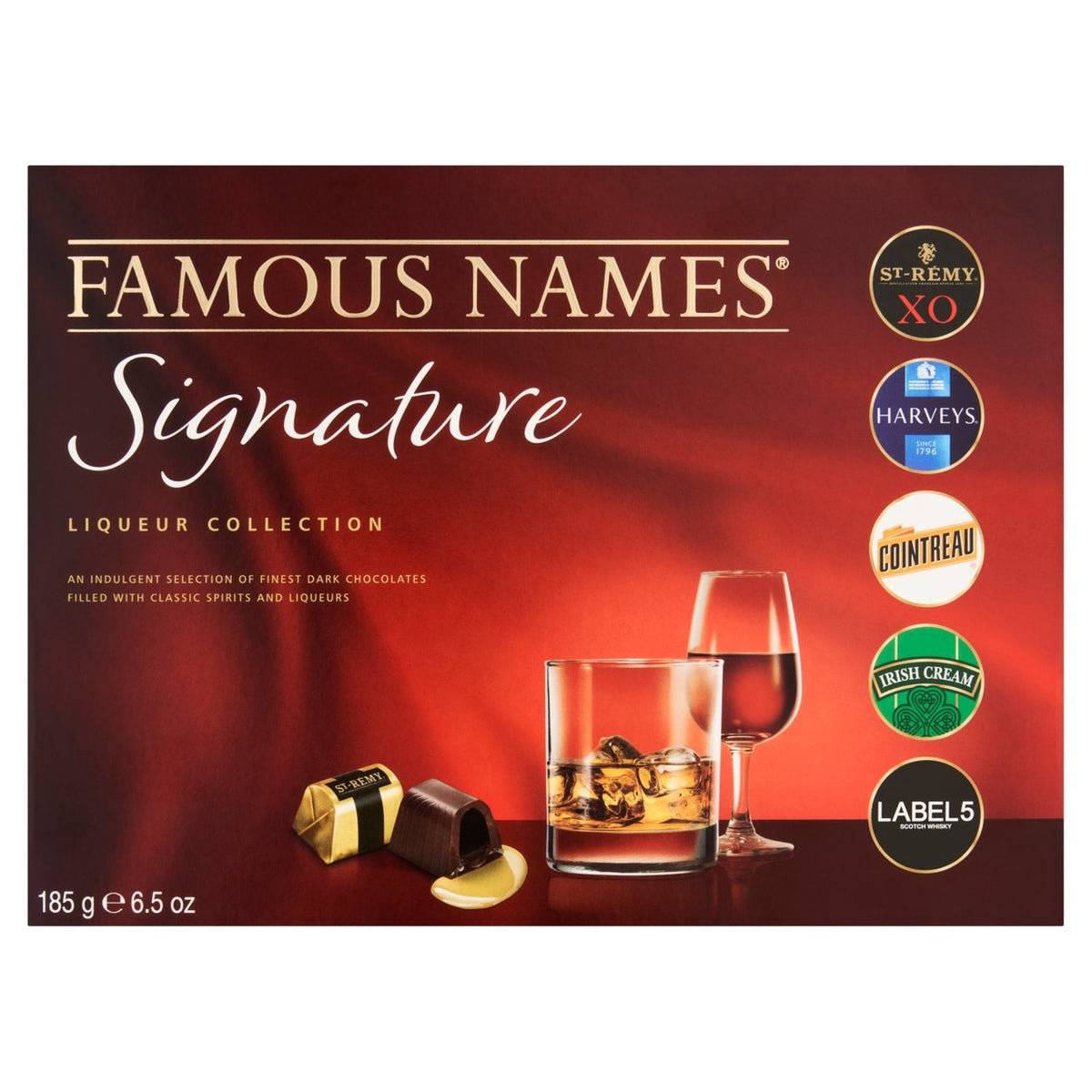Elizabeth Shaw Famous Names Liqueurs Signature Collection 185g | Gift ...