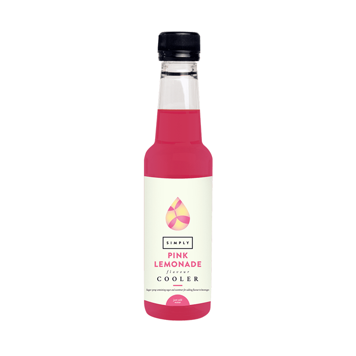 Simply Syrup 250ml Cooler - Pink Lemonade | Redber Coffee