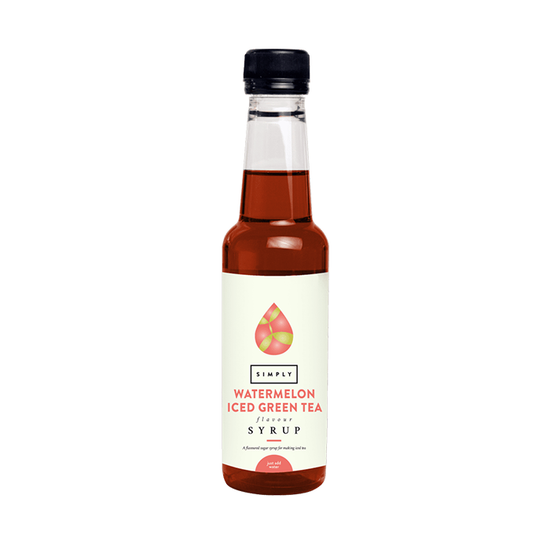 Simply Iced Tea Syrup 250ml - Watermelon Green Tea | Redber Coffee
