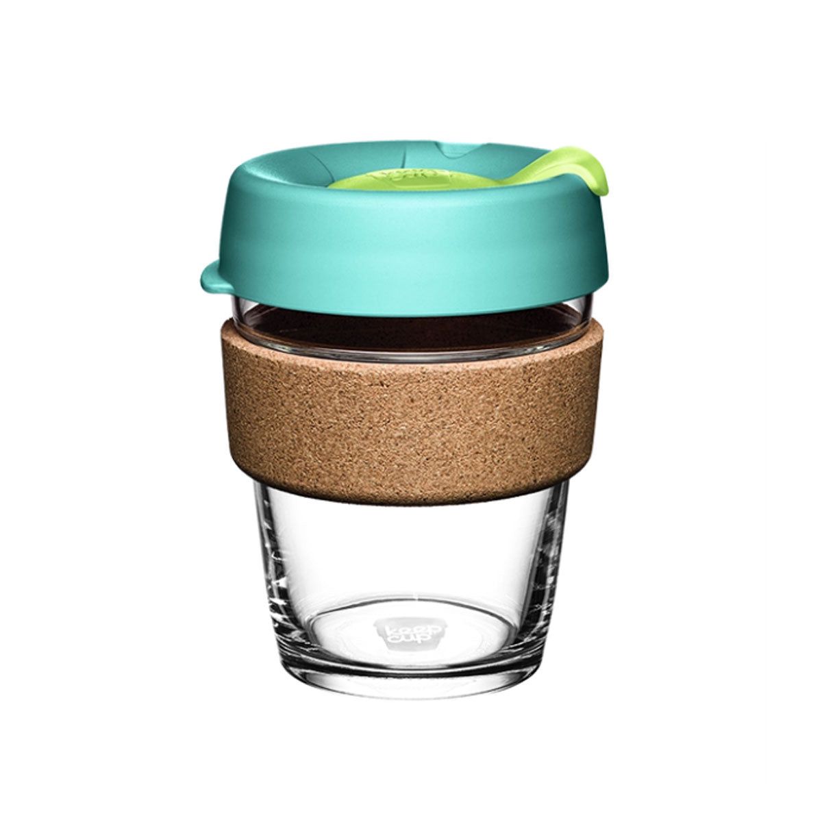 KeepCup Brew Cork Glass Reusable Coffee Cup 12oz Matcha | Redber ...