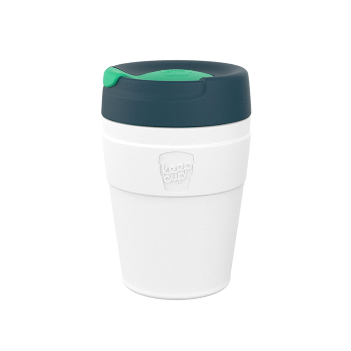 KeepCup Helix Traveller Stainless Steel Reusable Coffee Cup M 12oz - O ...