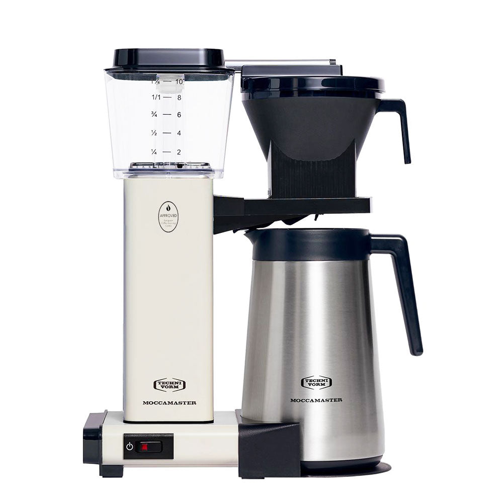 Moccamaster KBGT 741 Filter Coffee Machine - Off White – Redber Coffee