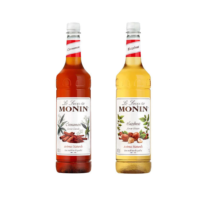 Monin Coffee Syrup 1L Bundle of 2 1l Coffee Syrups | Redber Coffee