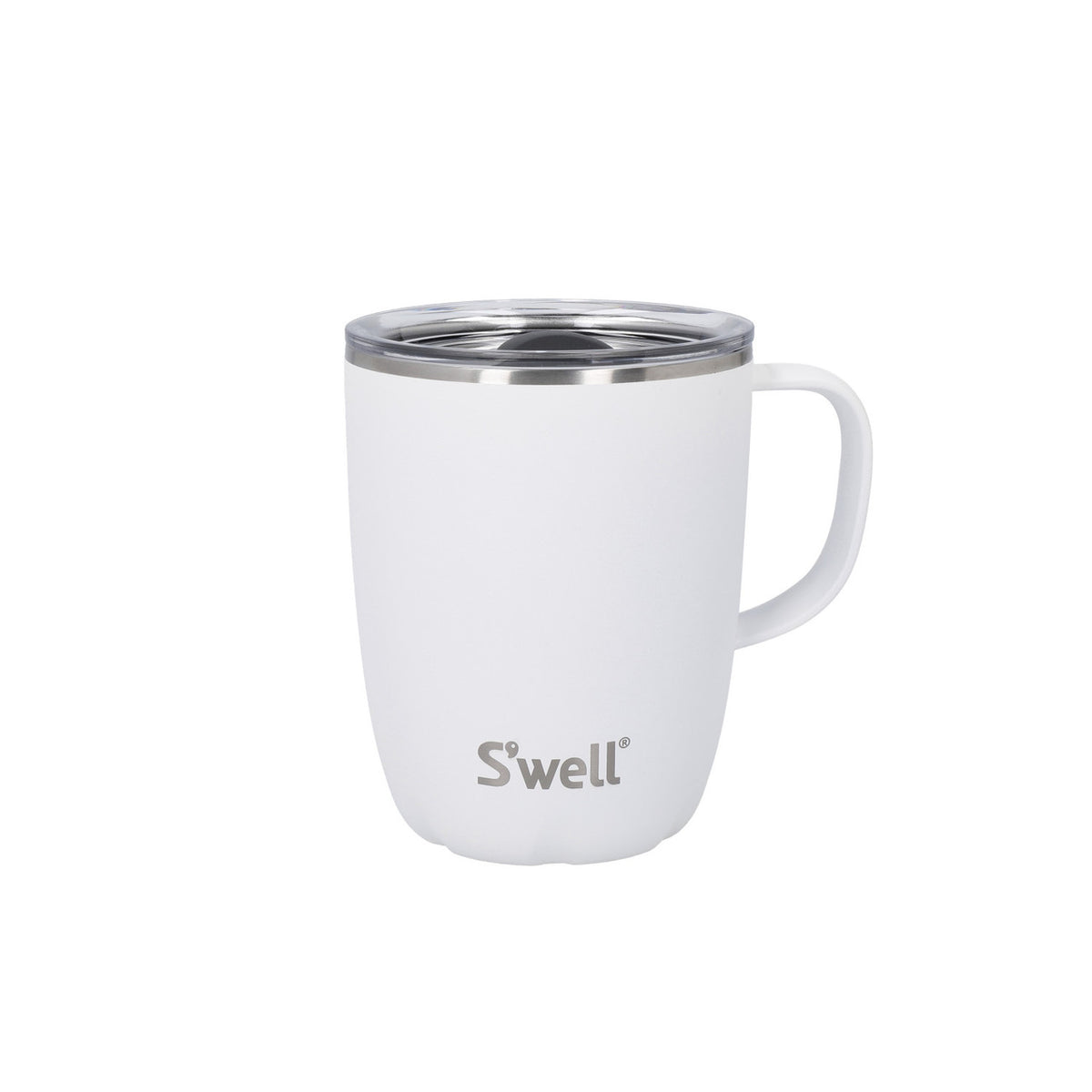 S'well Stainless Steel Travel Mug with Handle 350ml Moonstone | Redber ...
