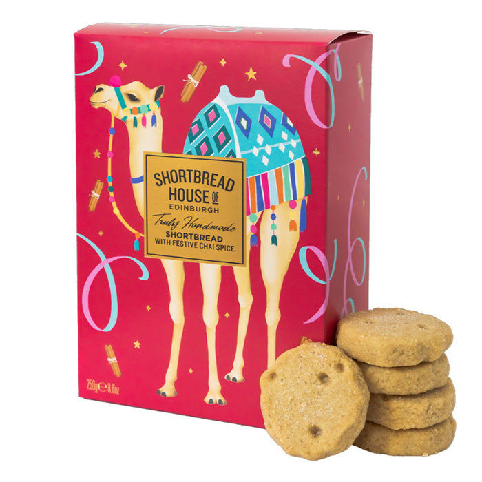 Shortbread House of Edinburgh - Festive Chai Spice Shortbread 250g ...