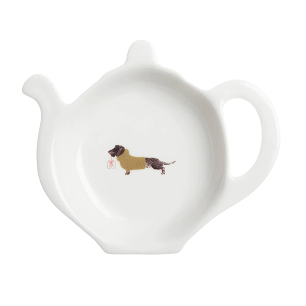 Sophie Allport Christmas Dogs Tea Bag Tidy | Redber Coffee