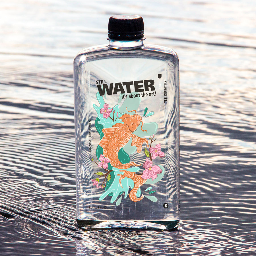 Yes! Definitely Bottled Water 500ml Featuring Design by Miné Peach ...