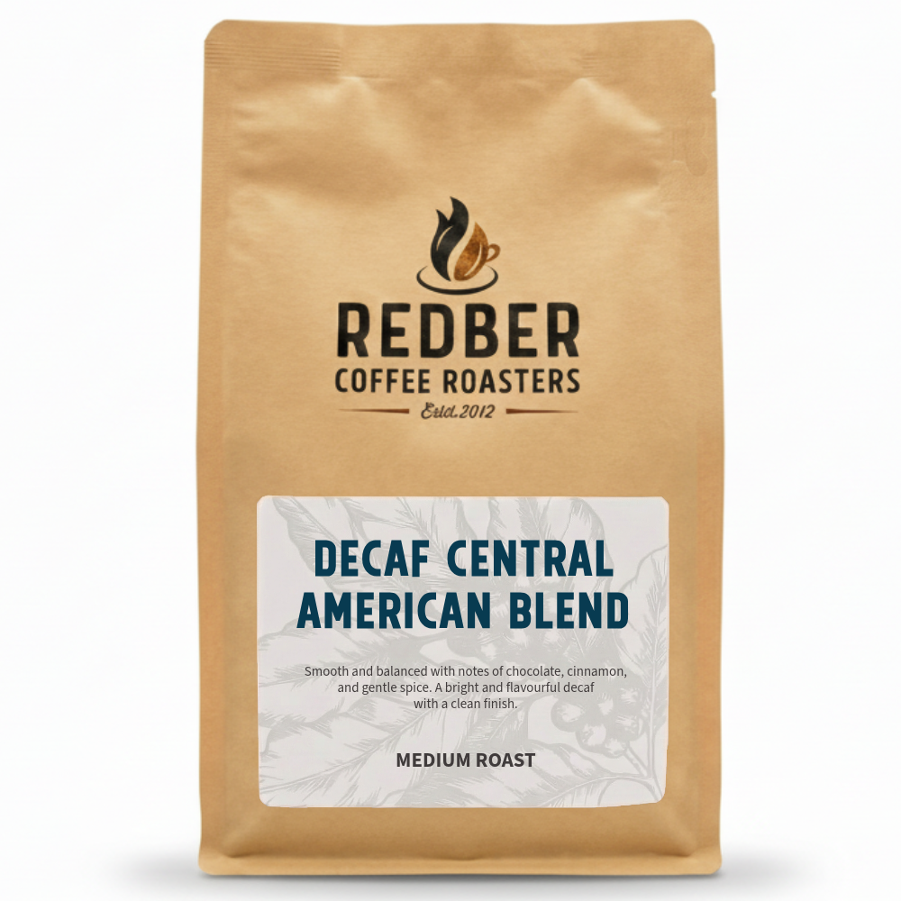 Decaf Coffee Beans | Central American Blend Medium Roast UK – Redber Coffee
