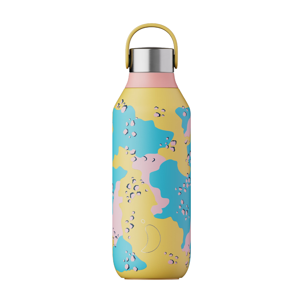 Chilly's Series 2 Stainless Steel 500ml Bottle Studio Desert Camo ...