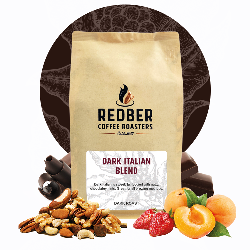 The Dark Italian Coffee Blend | Coffee Beans | Redber Coffee