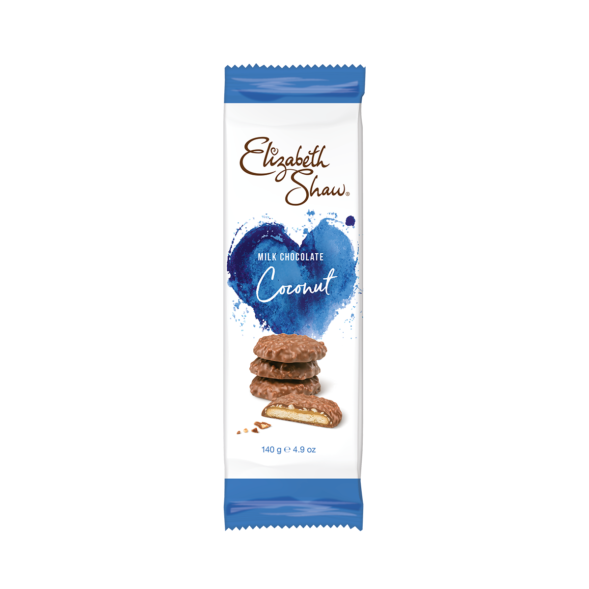 Elizabeth Shaw Milk Chocolate & Coconut Biscuits 140g Gift – Redber Coffee