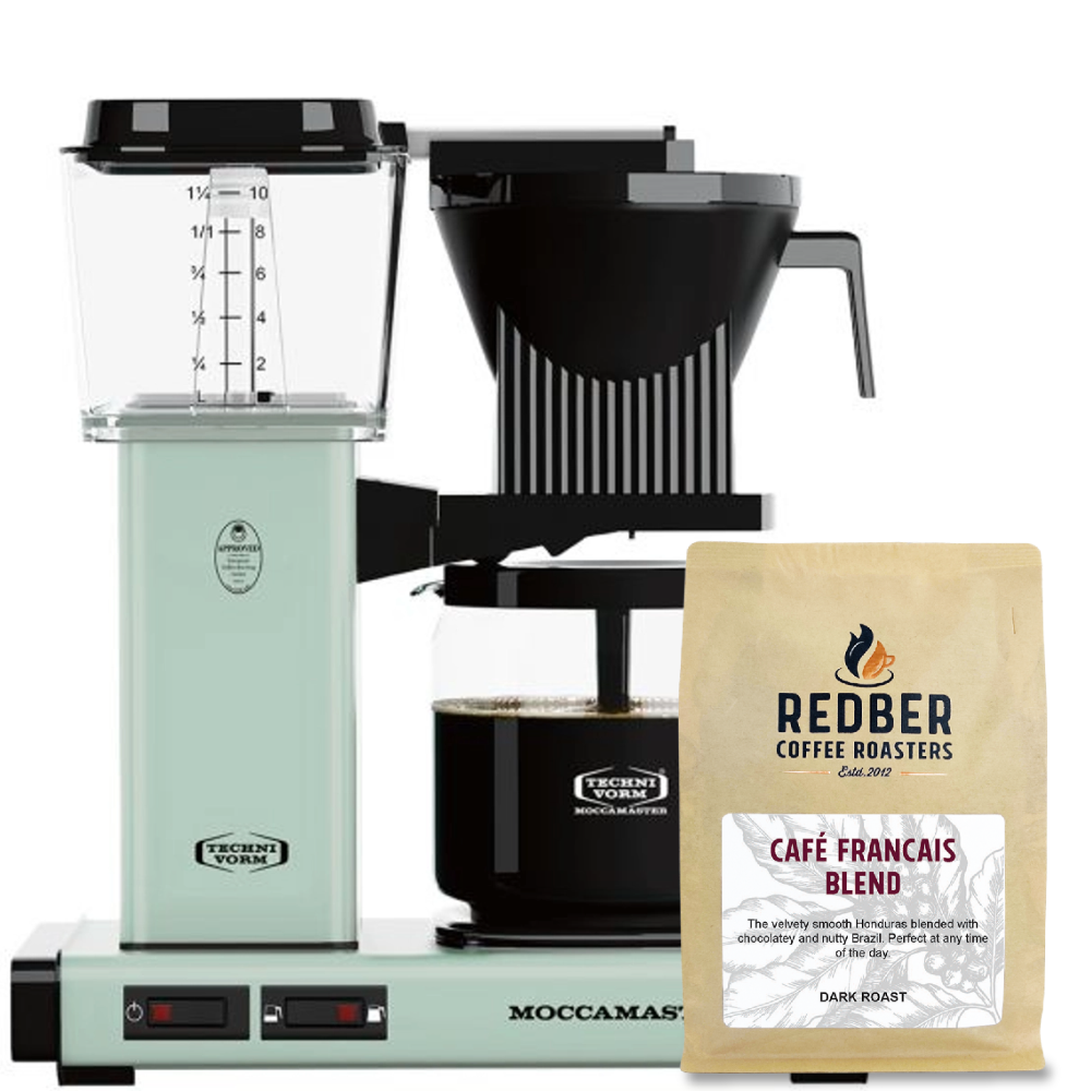 Moccamaster KBG Select Filter Coffee Machine Pastel Green | Redber ...