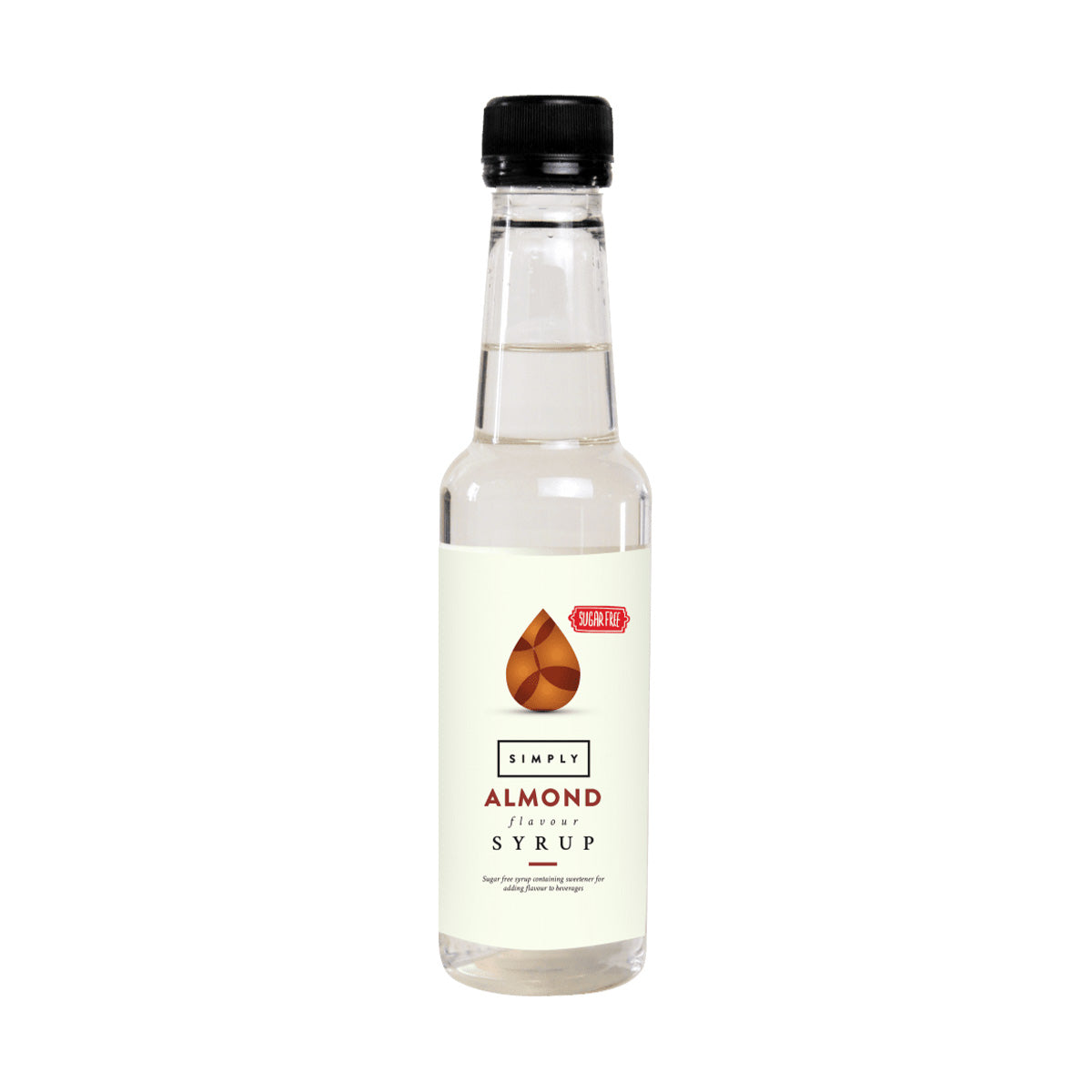 Simply Sugar Free Almond Syrup - 250ml Coffee Syrup | Redber Coffee