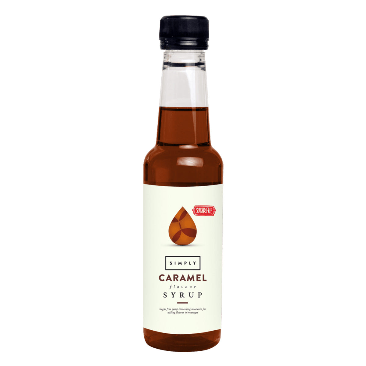 Simply Sugar Free Caramel Syrup - 250ml Coffee Syrup | Redber Coffee