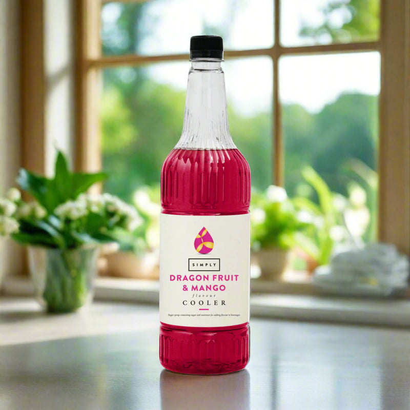 Simply Syrup 1L Cooler - Dragon Fruit & Mango | Redber Coffee