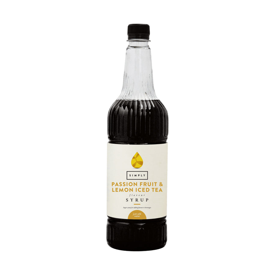 Simply Iced Tea Syrup 1L - Passion Fruit & Lemon | Redber Coffee