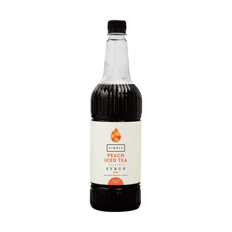 Simply Iced Tea Syrup 1L - Peach | Redber Coffee