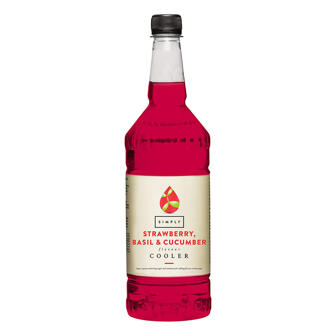 Simply Syrup 1L Cooler - Strawberry, Basil & Cucumber | Redber Coffee
