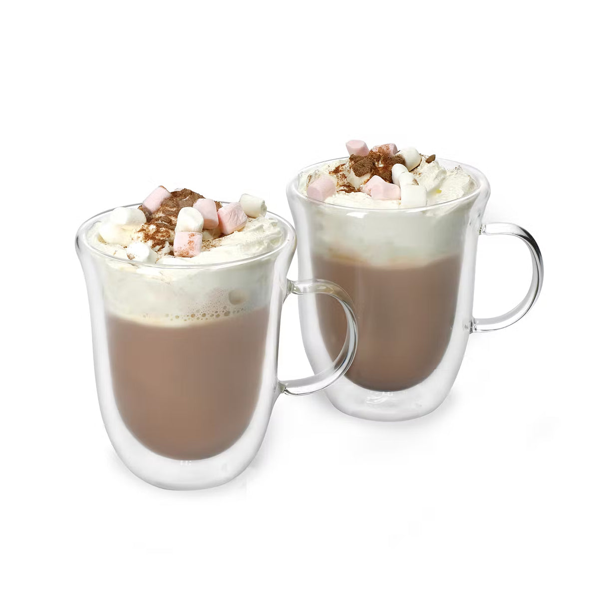 La Cafetière Double Walled Hot Chocolate Mug 2 Cup Set | Redber Coffee