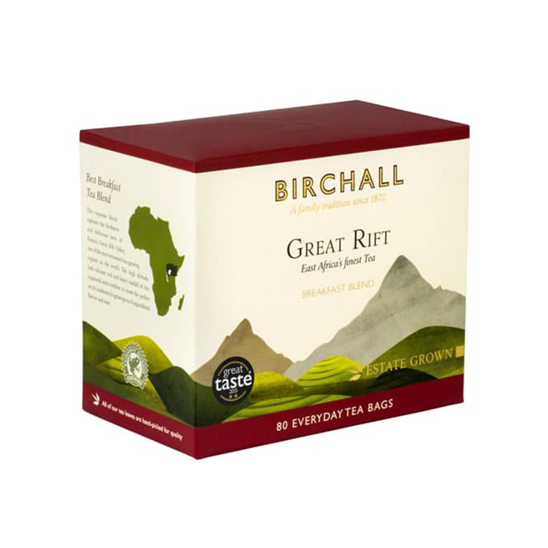 Birchall Everyday Tea Bags 80pcs - Great Rift Breakfast Blend | Redber ...