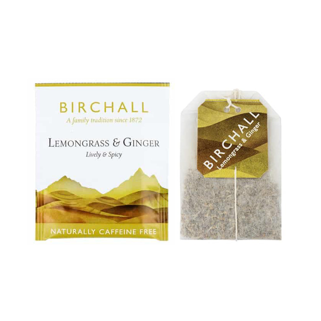 Birchall Tea in Enveloped Bags 25pcs - Lemongrass & Ginger | Redber Coffee