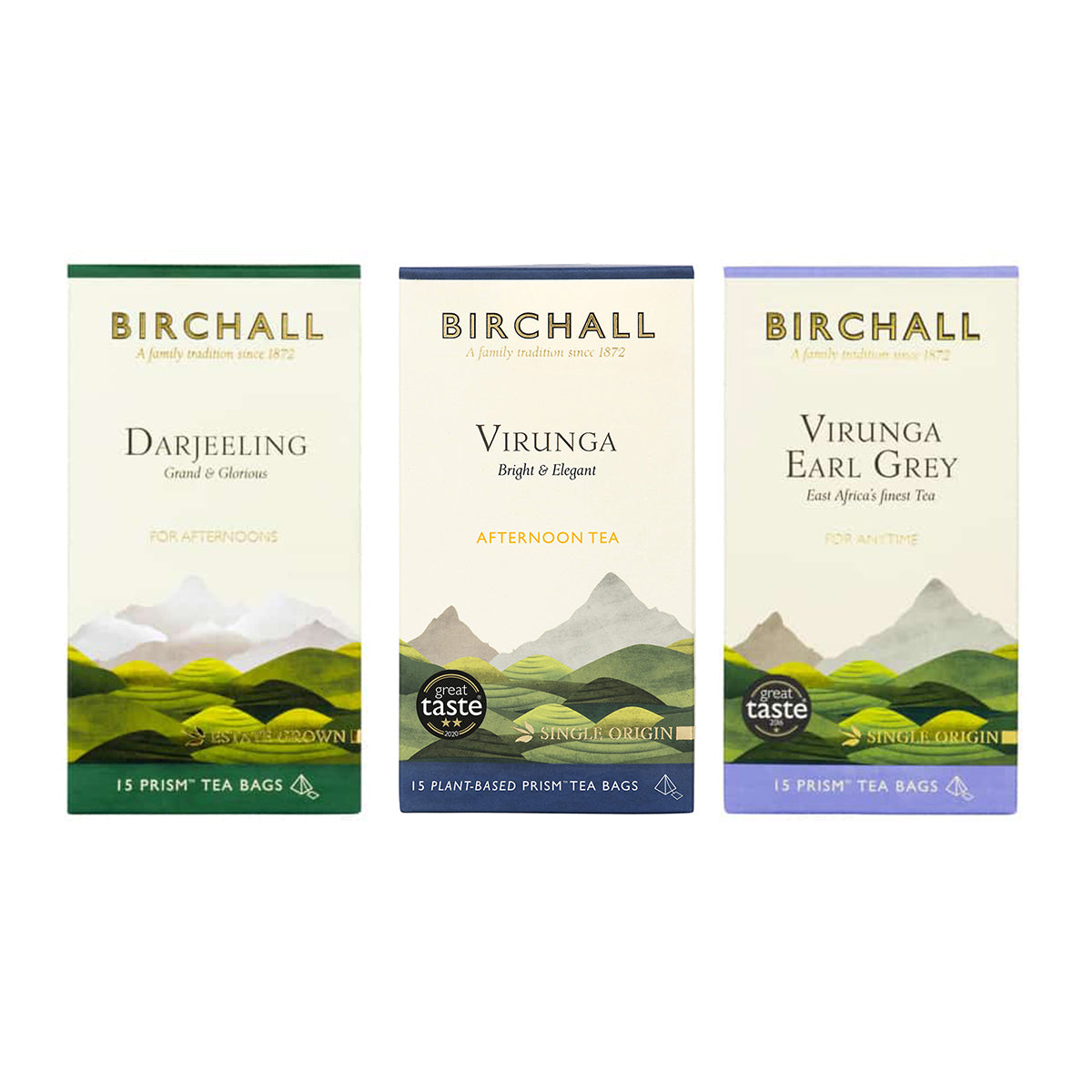 Birchall Afternoon Tea Collection - Prism Tea Bags | Redber Coffee