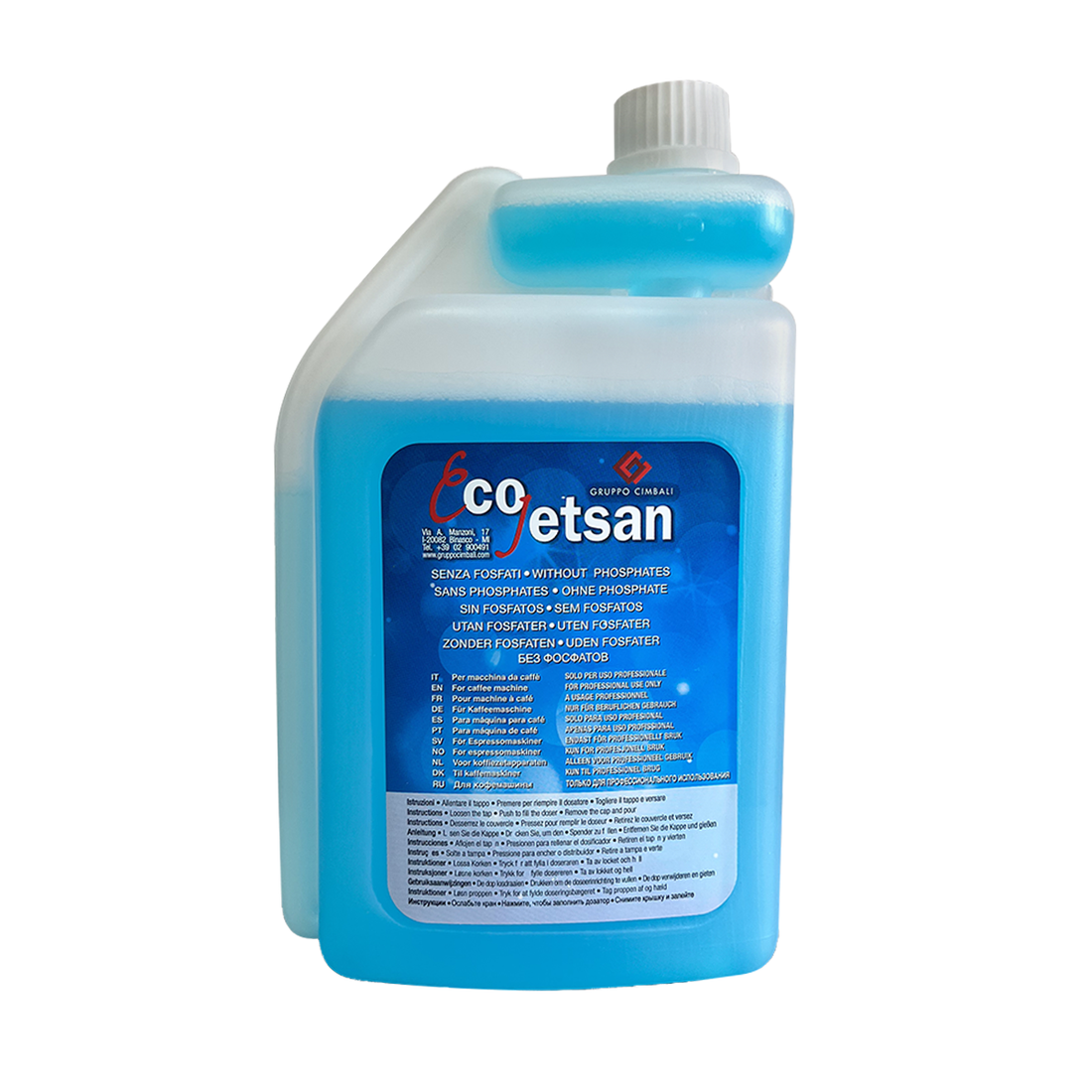 La Cimbali Eco Jet San Cleaning Liquid 1ltr | Redber Coffee