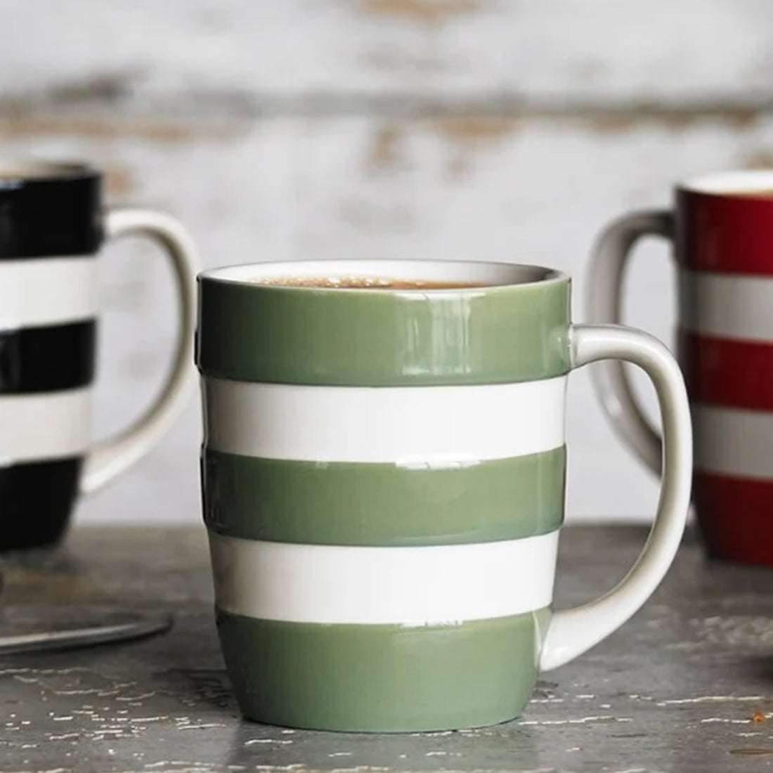 Cornishware Cornish Mug 12oz - Willow Green | Redber Coffee