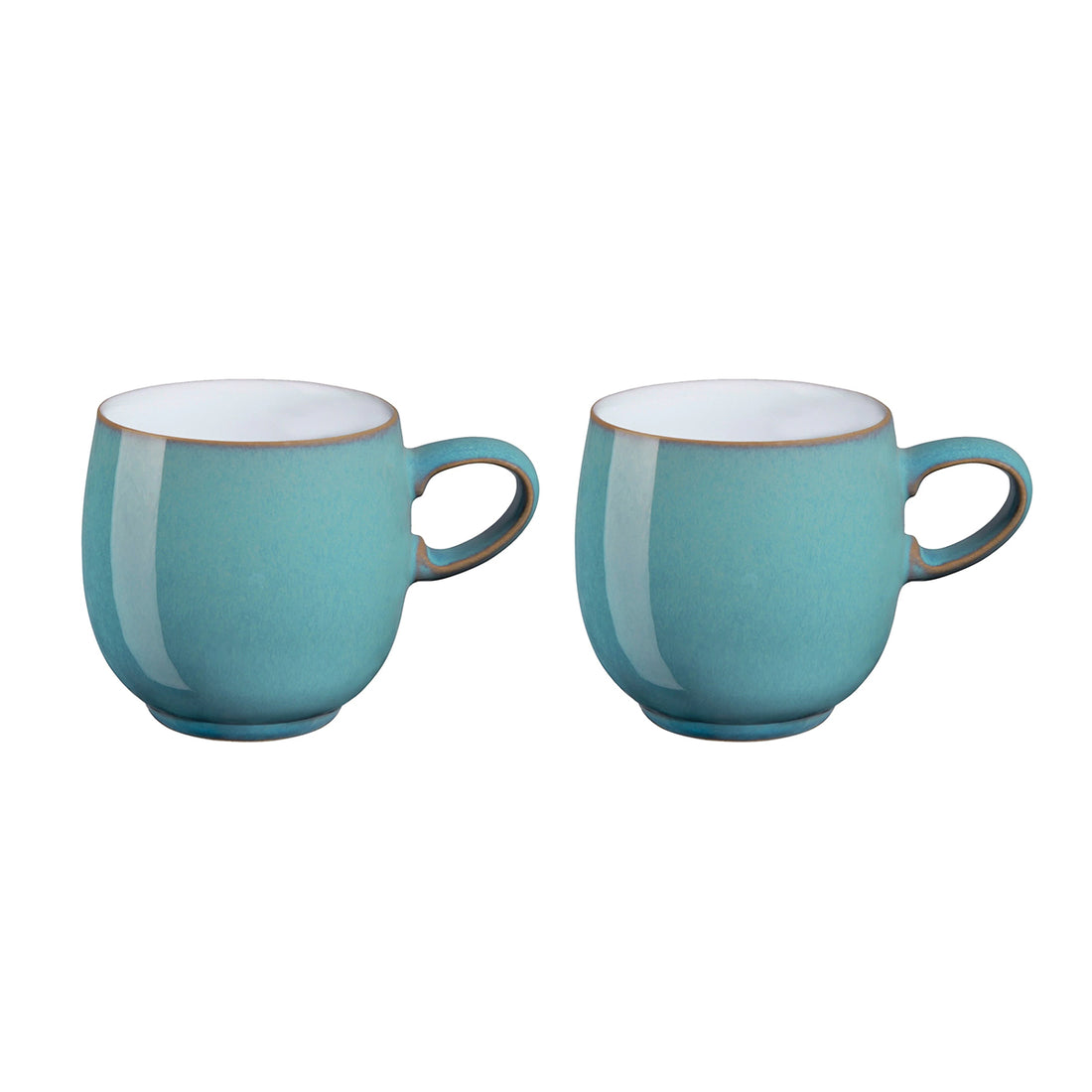 Denby Azure Small Curve Mugs - Set of 2 | Redber Coffee