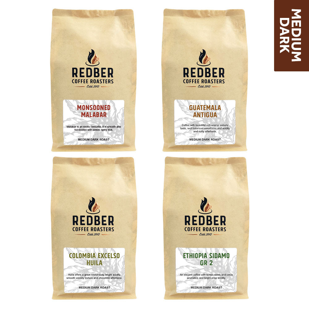 Intro Coffee Bean Taster Pack | Coffee Beans Selection | Redber Coffee